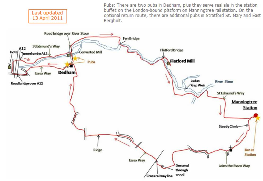 Holiday Cottage Constable Country - Essex / Suffolk Border | Walks