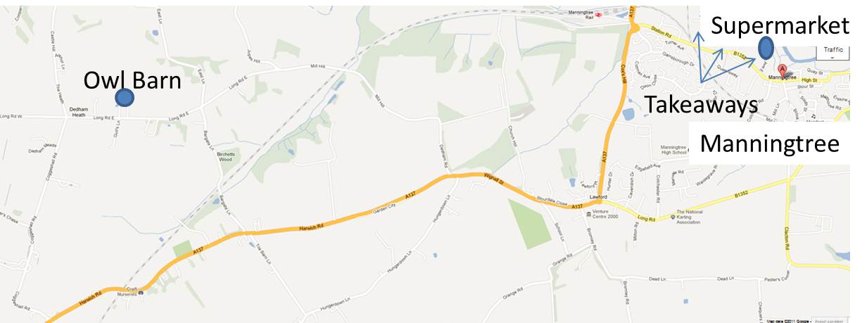 Holiday Cottage Constable Country - Essex / Suffolk Border | Takeaway ...